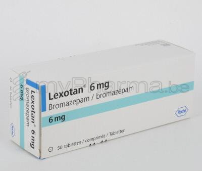 Apotheek Dansaert 1000 Brussel : Home > LEXOTAN 6 MG 50 TABL