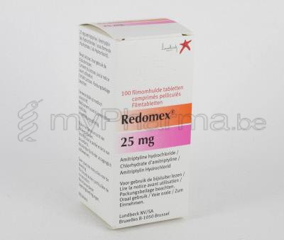 Pharmacie Dansaert 1000 Bruxelles : Home > REDOMEX 25 MG 100 COMP