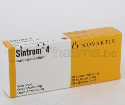 Apotheek Dansaert 1000 Brussel : Home > SINTROM 4 MG 20 TABL