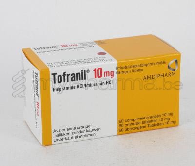Pharmacie Dansaert 1000 Bruxelles : TOFRANIL 10 MG 60 COMP