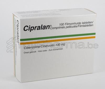 Pharmacie Dansaert 1000 Bruxelles : CIPRALAN 130 MG 100 COMP