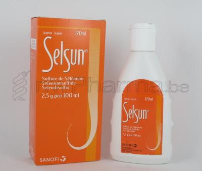 Pharmacie Dansaert 1000 Bruxelles : SELSUN 2,5% 120 ML SHAMPOO