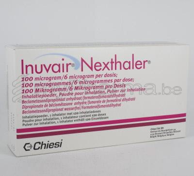 Apotheek Dansaert 1000 Brussel : Home > INUVAIR NEXTHALER 100/6MCG 120 ...