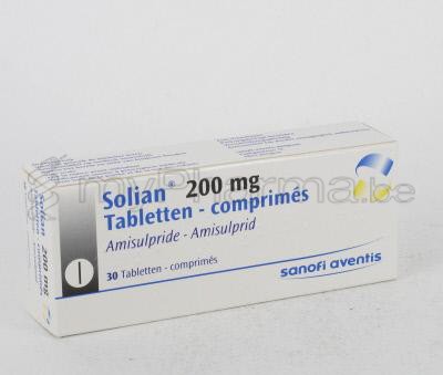 Pharmacie Dansaert 1000 Bruxelles : Home > SOLIAN 200 MG 30 COMP