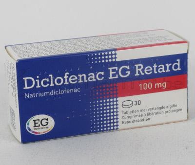 Apotheek Dansaert 1000 Brussel : Home > DICLOFENAC RETARD EG 100 MG 30 TABL