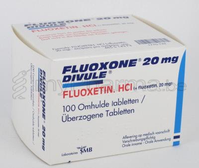 Apotheek Dansaert 1000 Brussel : Home > FLUOXONE DIVULE 20 MG 100 TABL