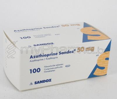 Apotheek Dansaert 1000 Brussel : Home > AZATHIOPRINE SANDOZ 50 MG 100 TABL