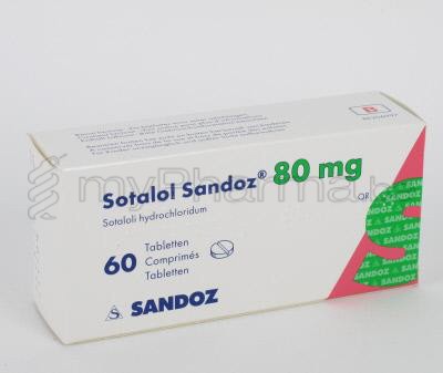 Pharmacie Dansaert 1000 Bruxelles : Substances actives - S - Sotalol